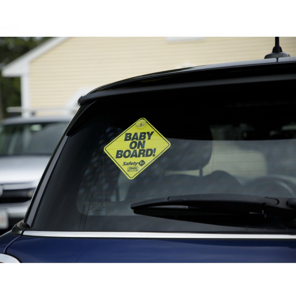 Safety 1ˢᵗ Baby On Board Sign, Yellow | Maysharp Babies & Kids | Nigeria
