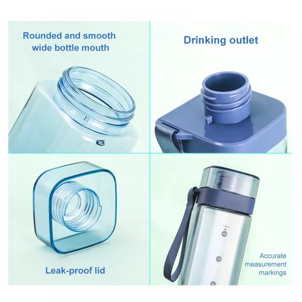 Diller's Plastic Square Water Bottle - 700ml | Maysharp Babies & Kids ...