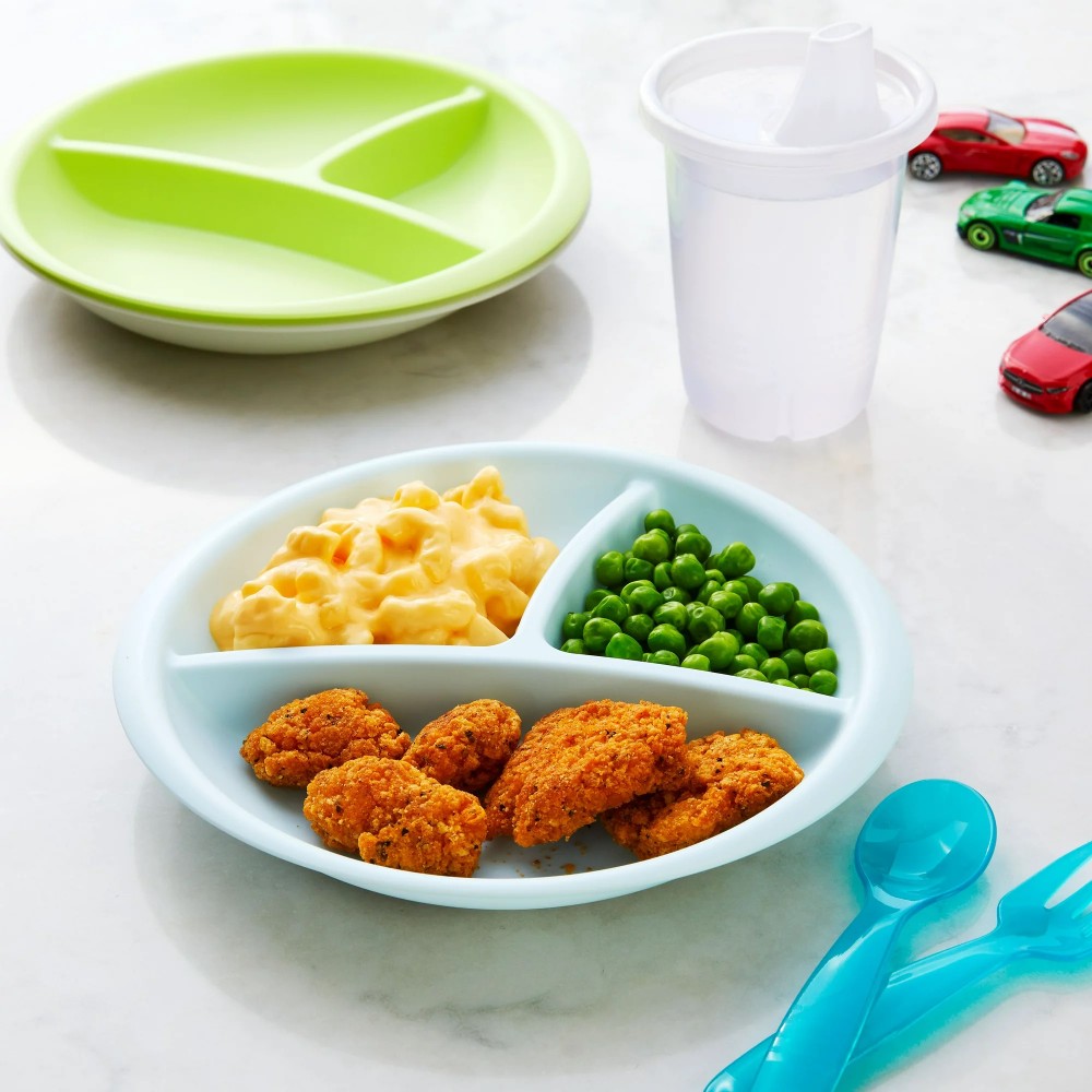 Parent's Choice 3 Compartment Section Plate, 12 Months and up, 3 Count ...
