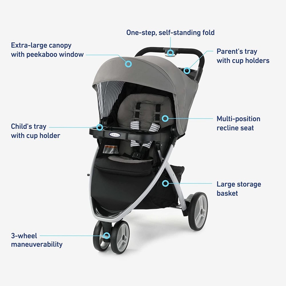 Graco® Tempo™ Travel System, Pipp - Carseat and Stroller Set | Maysharp ...